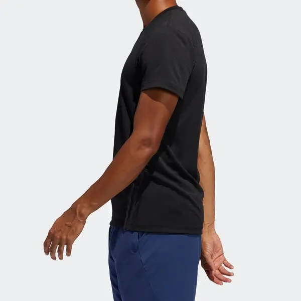 Adidas Casual Sports Crewneck Short-sleeve T-shirt - Black