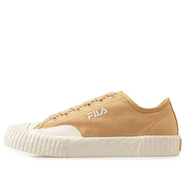 FILA FUSION Carve Lace-up Sneakers - Yellow