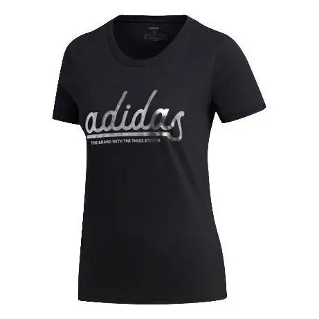 Adidas Alphabet Logo Cotton Short Sleeve T-shirt