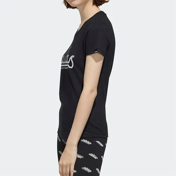 Adidas Alphabet Logo Cotton Short Sleeve T-shirt