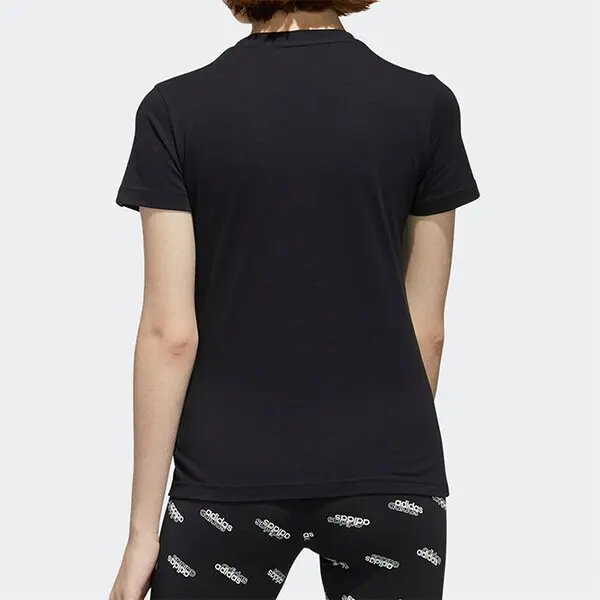 Adidas Alphabet Logo Cotton Short Sleeve T-shirt