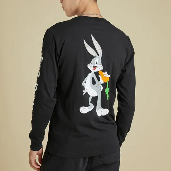CONVERSE X Bugs Bunny Long Sleeve Tee Asia Sizing - Black