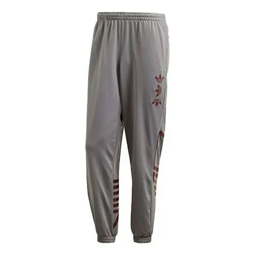 Adidas Originals Metal Print Embroidered Leggings For - Grey