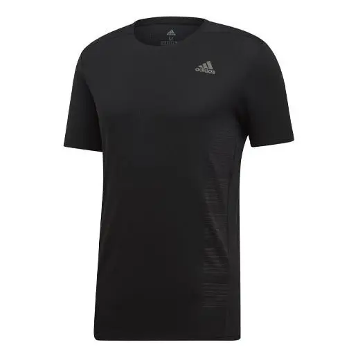 Adidas Logo Short Sleeve T-shirt - Black
