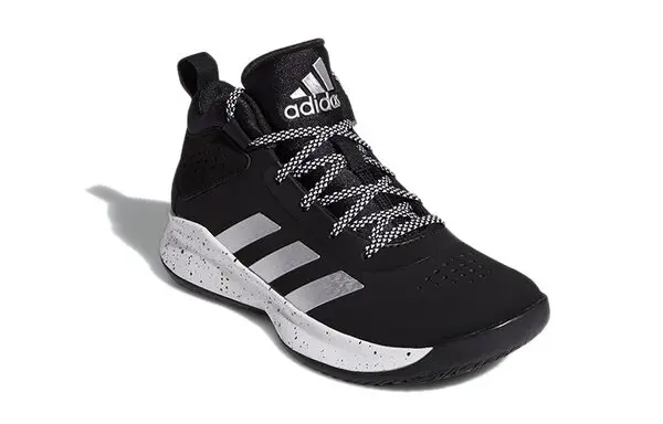 Adidas Cross 'em Up J Wide Basketball Sneakers