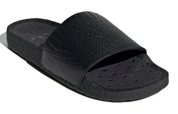 Adidas Adilette Boost Slides 'snakeskin - Black