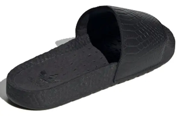 Adidas Adilette Boost Slides 'snakeskin - Black