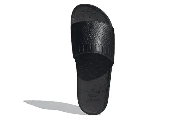 Adidas Adilette Boost Slides 'snakeskin - Black