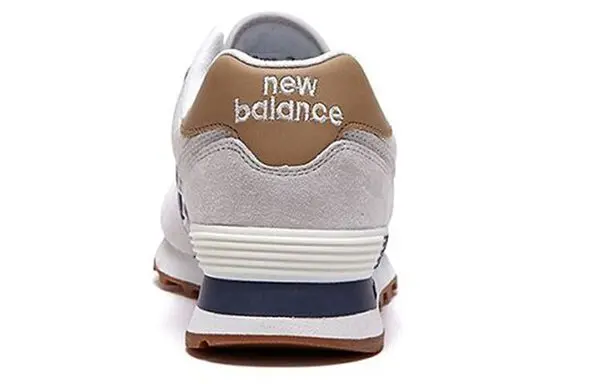 NEW BALANCE 574 "light Cliff Grey Indigo" Sneakers - Light Camel