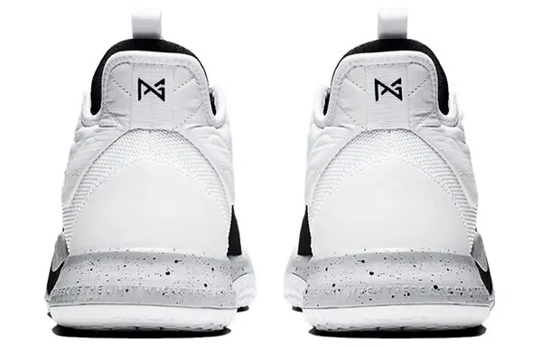 Nike Pg 3 "moon Surface" Sneakers - White/black/wolf Grey