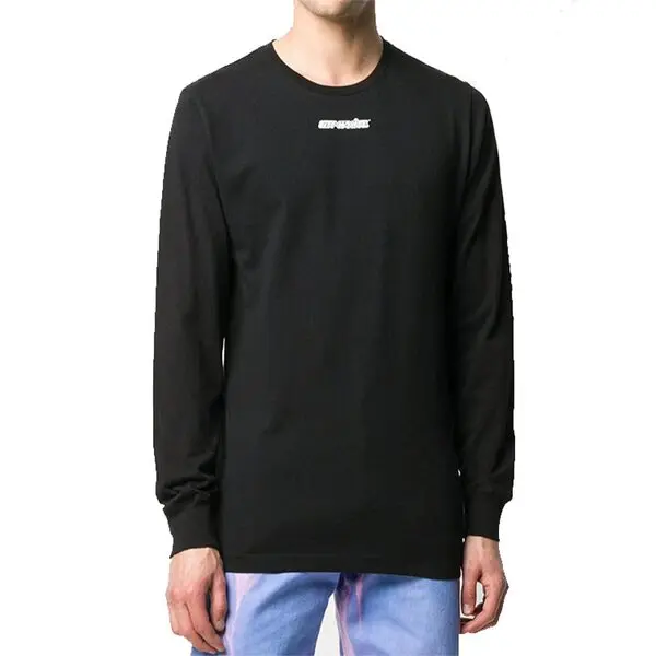 Off-White Fw20 Marker Arrows Print Long Sleeve T-shirt - Black