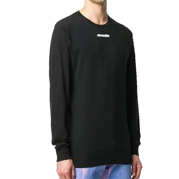 Off-White Fw20 Marker Arrows Print Long Sleeve T-shirt - Black