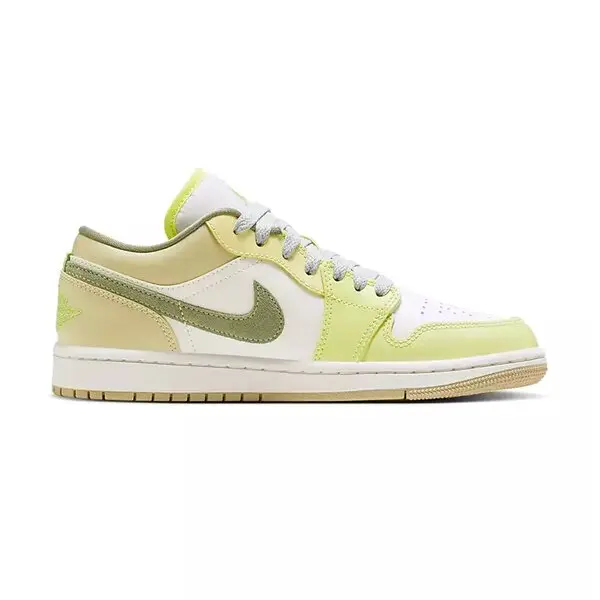 JORDAN 1 Low "sail Oil Green Light