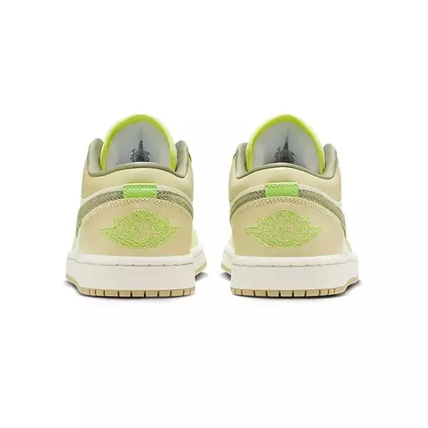 JORDAN 1 Low "sail Oil Green Light