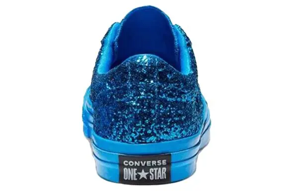 CONVERSE One Star Glitter Sneakers - Blue