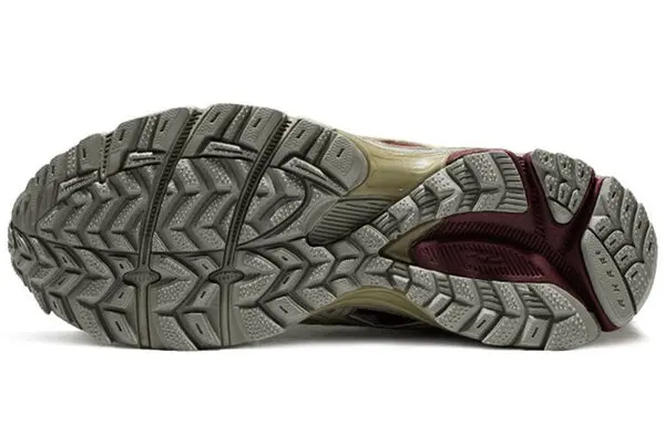 Asics Gel-kahana Athletic Sneakers - Grey/red
