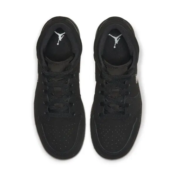 JORDAN 1 Mid Se Gs "triple - Black