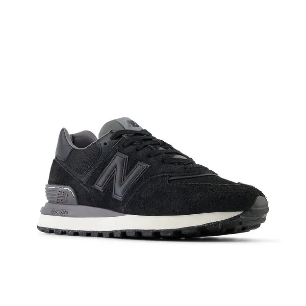 NEW BALANCE 574 Legacy Suede Sneakers - Navy/white/blue