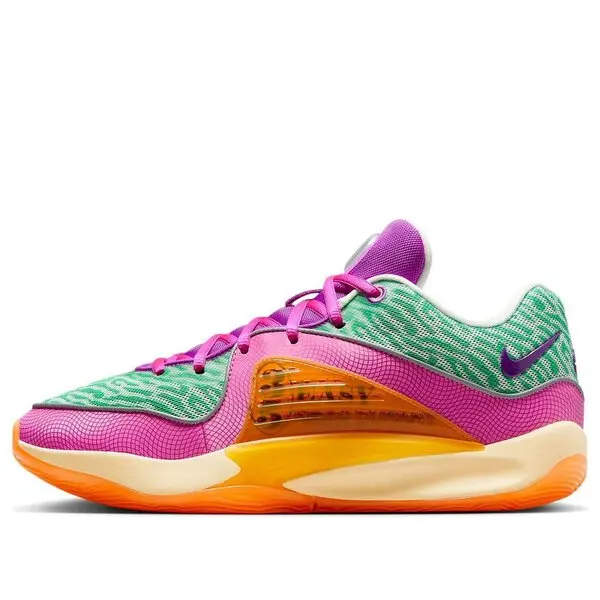 Nike Kd 16 "all-star" Athletic Sneakers - Pink/orange/green