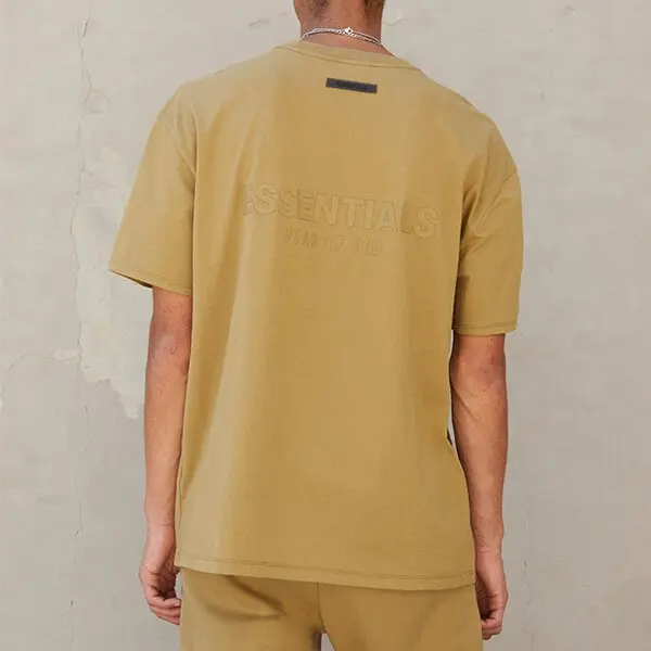 Fear Of God Fw21 Logo Tee 'amber