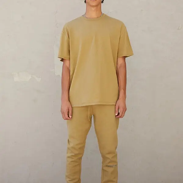Fear Of God Fw21 Logo Tee 'amber