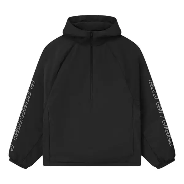 Fear Of God Nylon Half Zip Anorak 'vintage - Black
