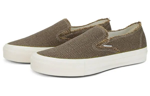 VANS Og Style 48 Frayed Lx Slip-on Sneakers - Jute/canteen