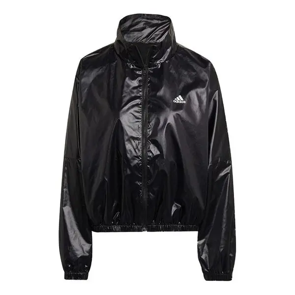 Adidas Glossy Logo Print Track Jacket - Default Color