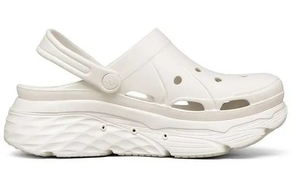 Sketchers Foamies Max Cushioning Slip-on Clog - White
