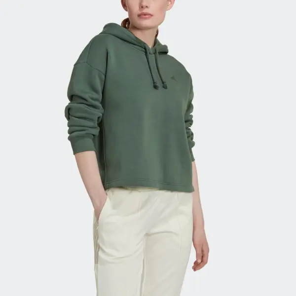Adidas All Szn Fleece Hoodie - Green