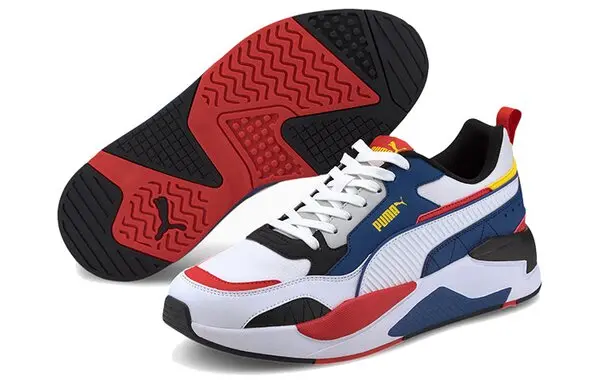 PUMA X-ray 2 Square Pack Low Top Sneakers - White/blue/red