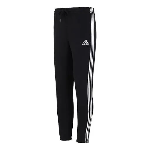 Adidas 3s Fl Te Pt Casual Sports Running Side Stripe Long Pants/trousers - Black