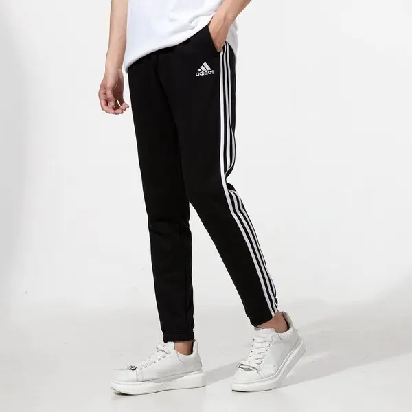 Adidas 3s Fl Te Pt Casual Sports Running Side Stripe Long Pants/trousers - Black