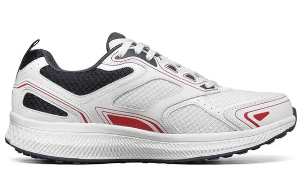 Sketchers Go Run Consistent Athletic Sneakers - Whiteblackred