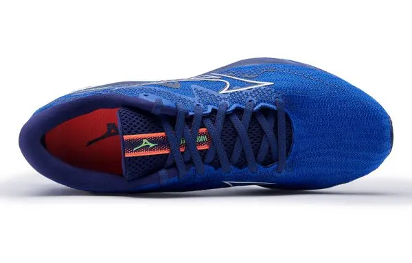 Mizuno Wave Rider 27 Athletic Sneakers - Blue/white