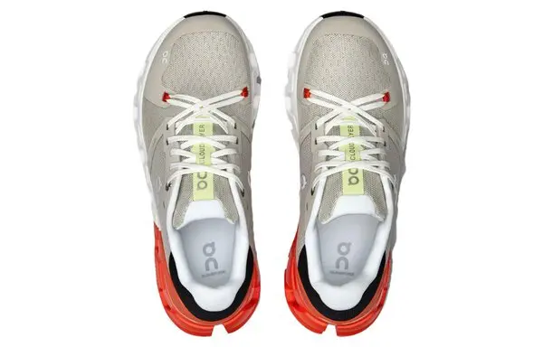 On Cloudflyer 4 Sneakers - Sand/flame