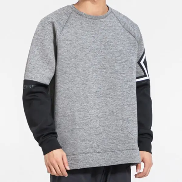 JORDAN O Neck Long Sleeve Sweatshirt