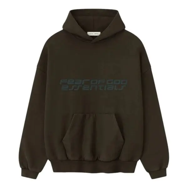 Fear Of God Heavy Fleece 90s Hoodie - Brown
