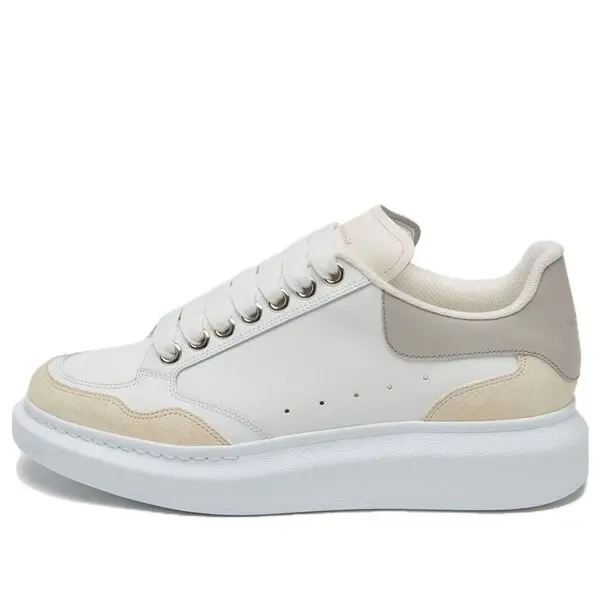 Alexander McQueen Oversized Sneakers - White/vanilla/cement