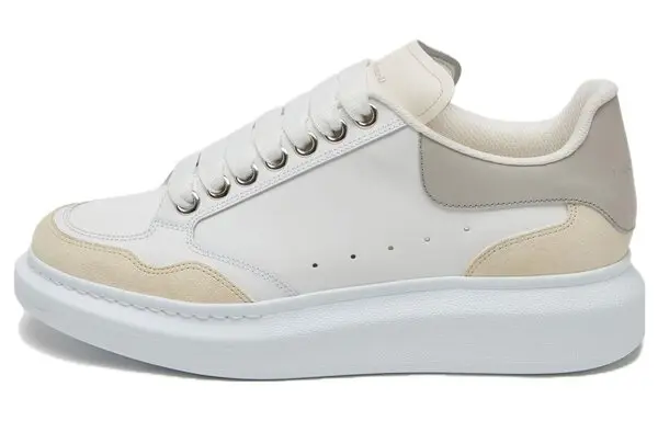 Alexander McQueen Oversized Sneakers - White/vanilla/cement