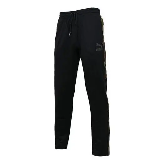 PUMA Wild Pack T7 Poly Pant 'black - Black/grey