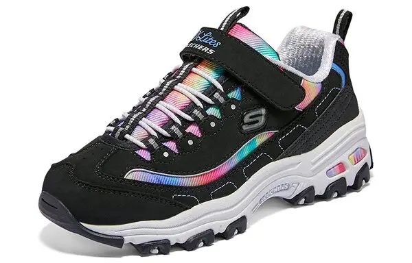Sketchers Dlites "black Multi" Sneakers