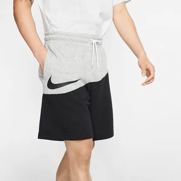 Nike Colorblocked Sportswear Shorts With Swoosh Logo