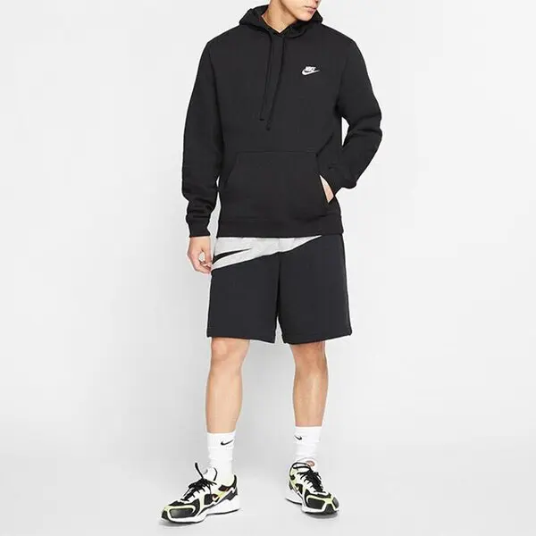 Nike Colorblocked Sportswear Shorts With Swoosh Logo