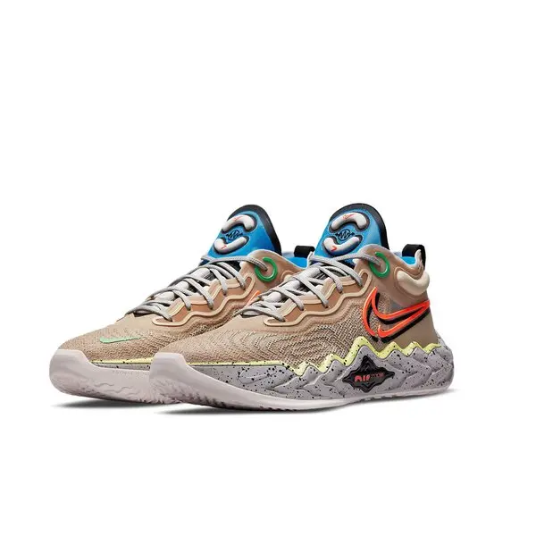 Nike Zoom Gt Run Ep "mowabb Attitude" Athletic Sneakers - Desert Ore/hyper Crimson/tech Grey