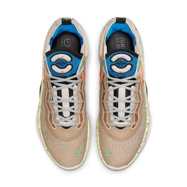 Nike Zoom Gt Run Ep "mowabb Attitude" Athletic Sneakers - Desert Ore/hyper Crimson/tech Grey