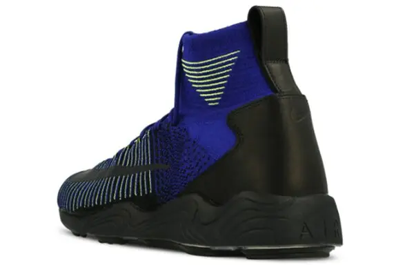 Nike Zoom Mercurial Flyknit High-top Sneakers - Blue/black