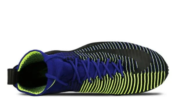 Nike Zoom Mercurial Flyknit High-top Sneakers - Blue/black