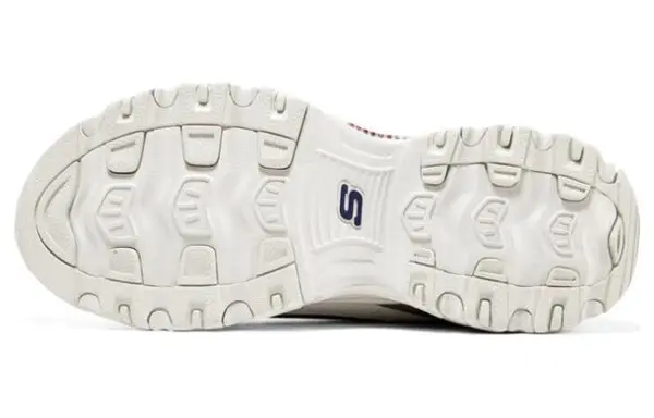 Sketchers Dlites 1.0 Lace-up Sneakers - White/brown