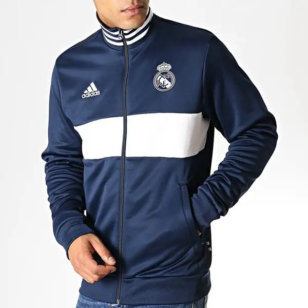 Adidas Real Madrid Logo Track Jacket